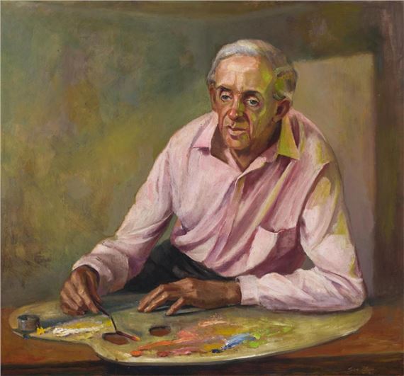 Yve Close | Portrait of Joshua Smith (1981 - 1982) | MutualArt