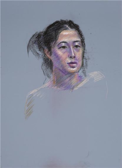 Yve Close | Profile of Asiatic Woman | MutualArt