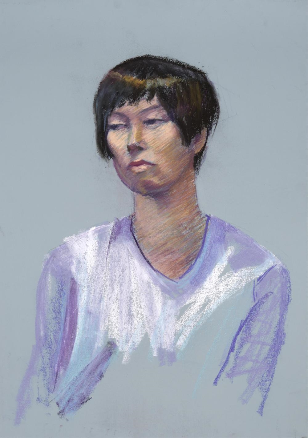 Yve Close | Pixie Hair (Profile of Woman | MutualArt