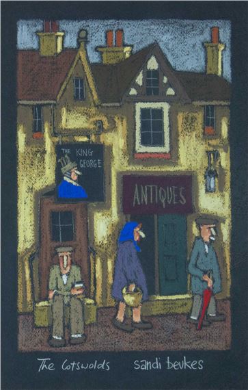 Sandi Beukes | SANDI BEUKES - The Cotswolds (1957) | MutualArt