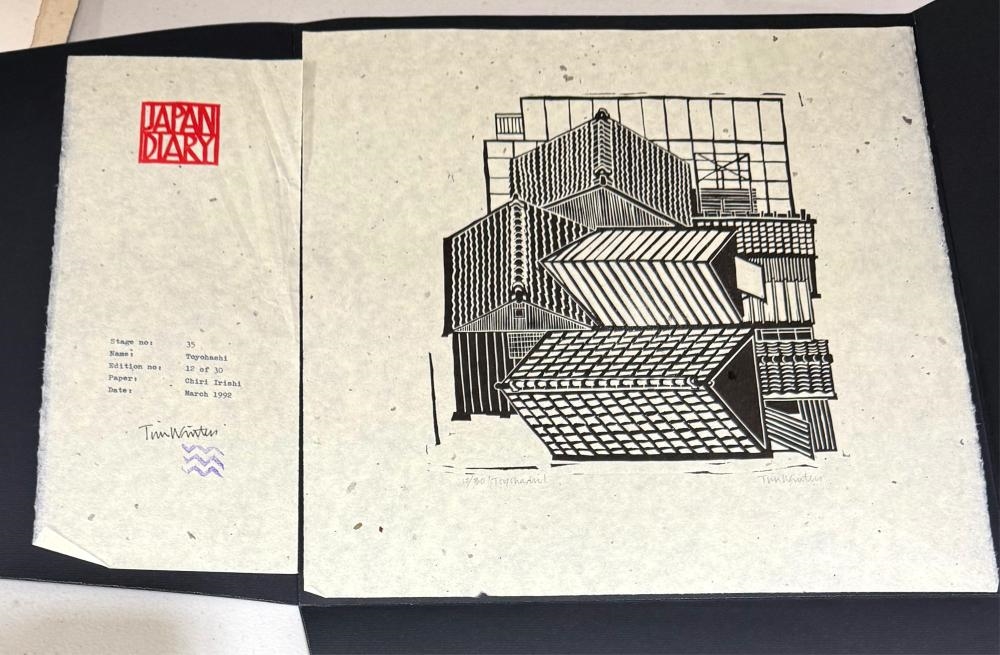 Tim Winters | Japanese Diary Print | MutualArt