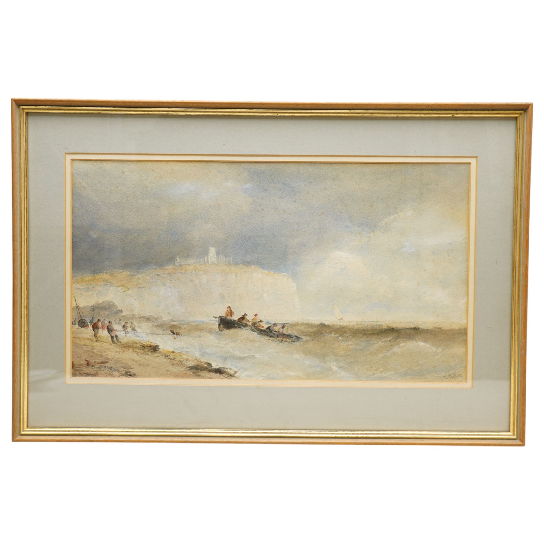 Edward Arden | Scarborough Castle from Cornelian Bay | MutualArt