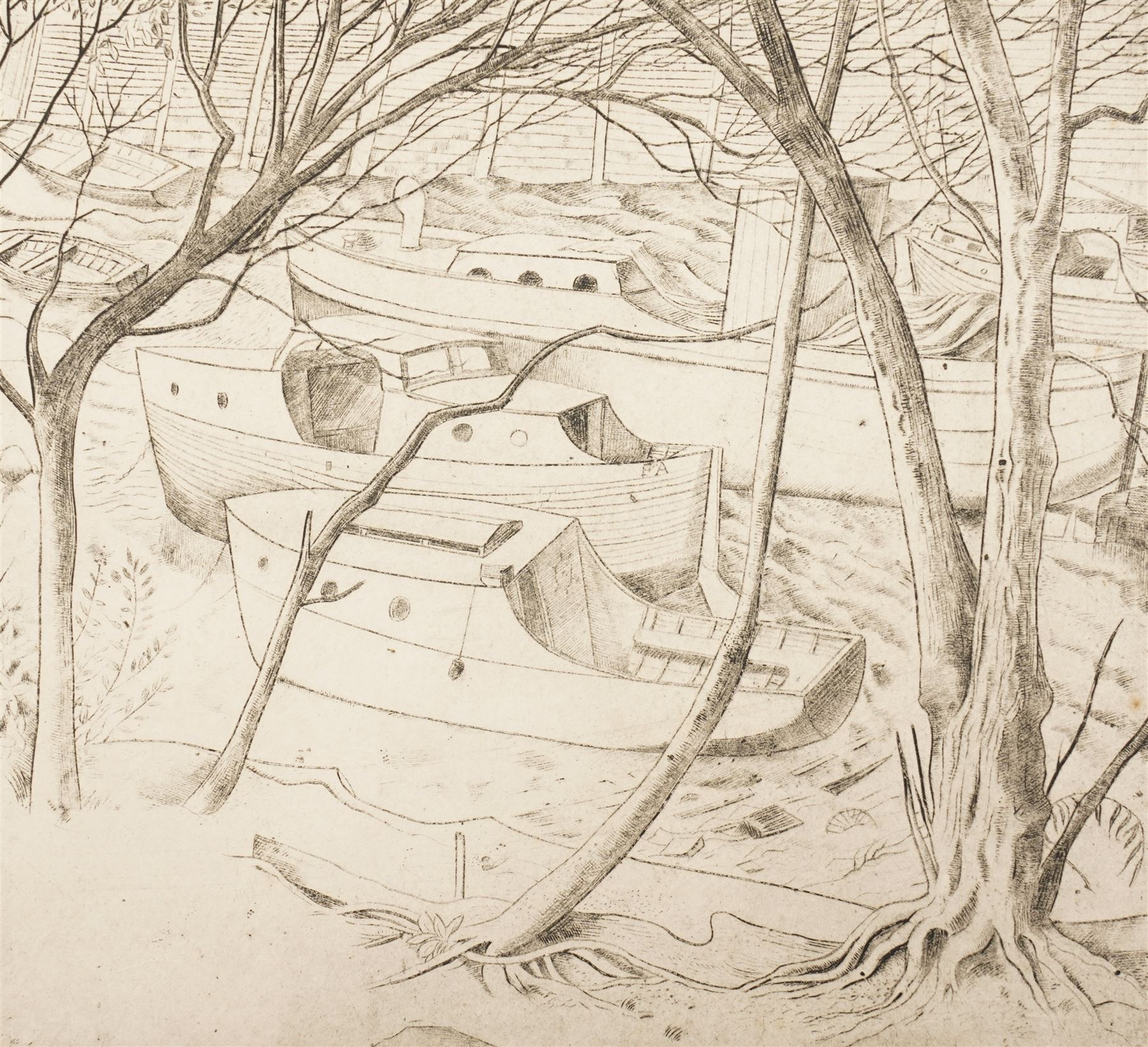 Frederick George Austin | The Boatyard | MutualArt
