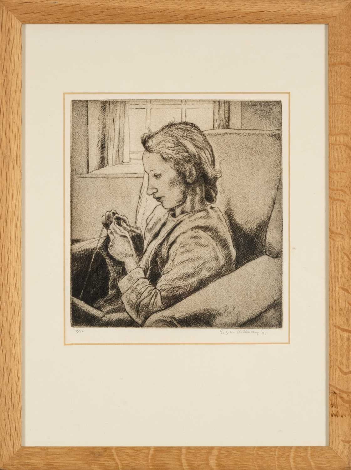 Edgar Holloway | portrait of the artist's first wife (1991) | MutualArt