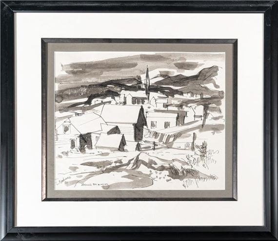 Henri Leopold Masson | HENRI MASSON LANDSCAPE WASH | MutualArt