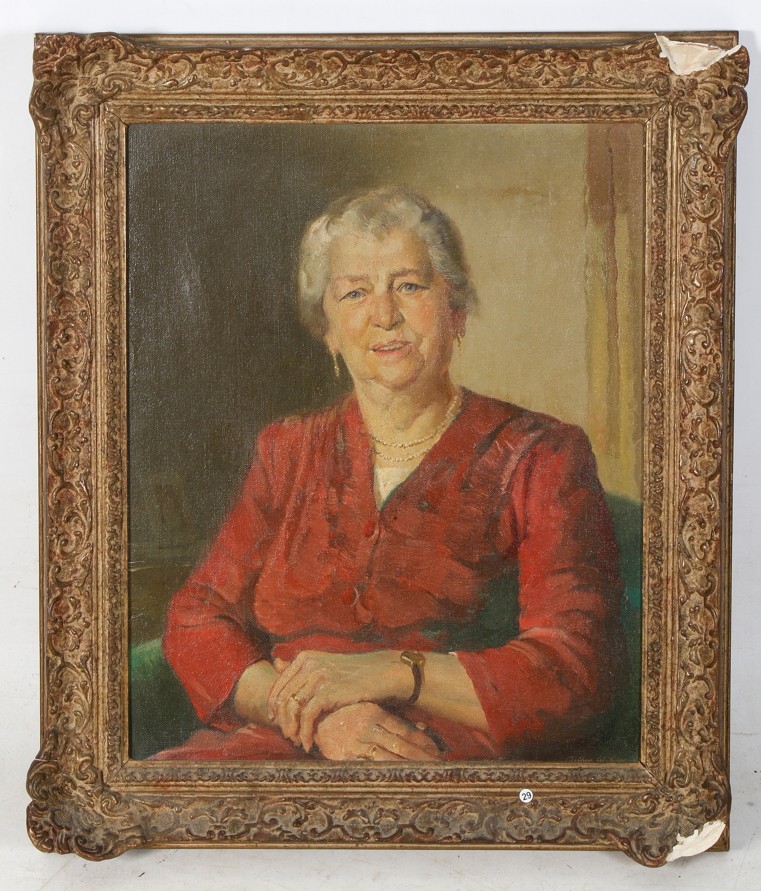 Arthur Wilson Gay | portrait of a lady seated | MutualArt