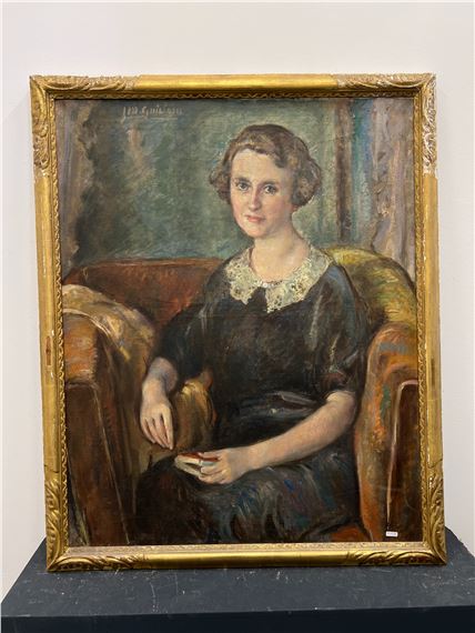 J.M. Guislain | 'Portrait de dame' | MutualArt