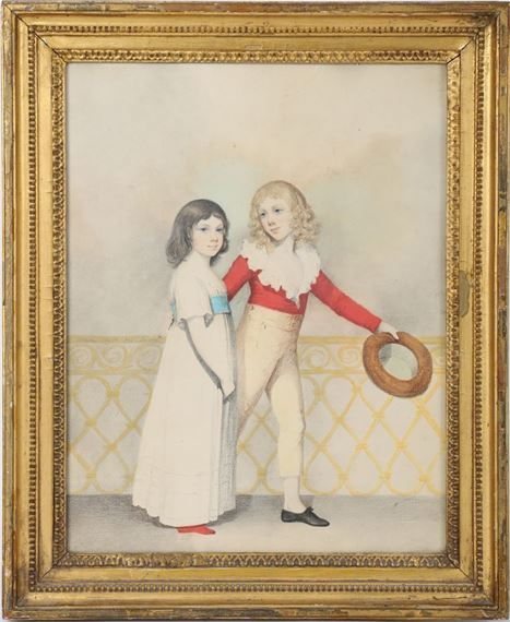 Adam Buck | A delicate and refined neoclassical portrait by Irish ...