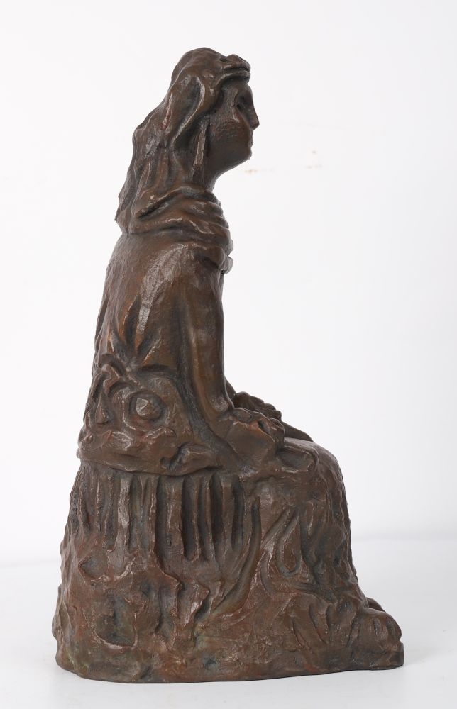 Markey Robinson | depicting a seated shawl-clad woman in his ...