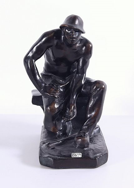 Constantin Meunier | Le puddleur au repos | MutualArt