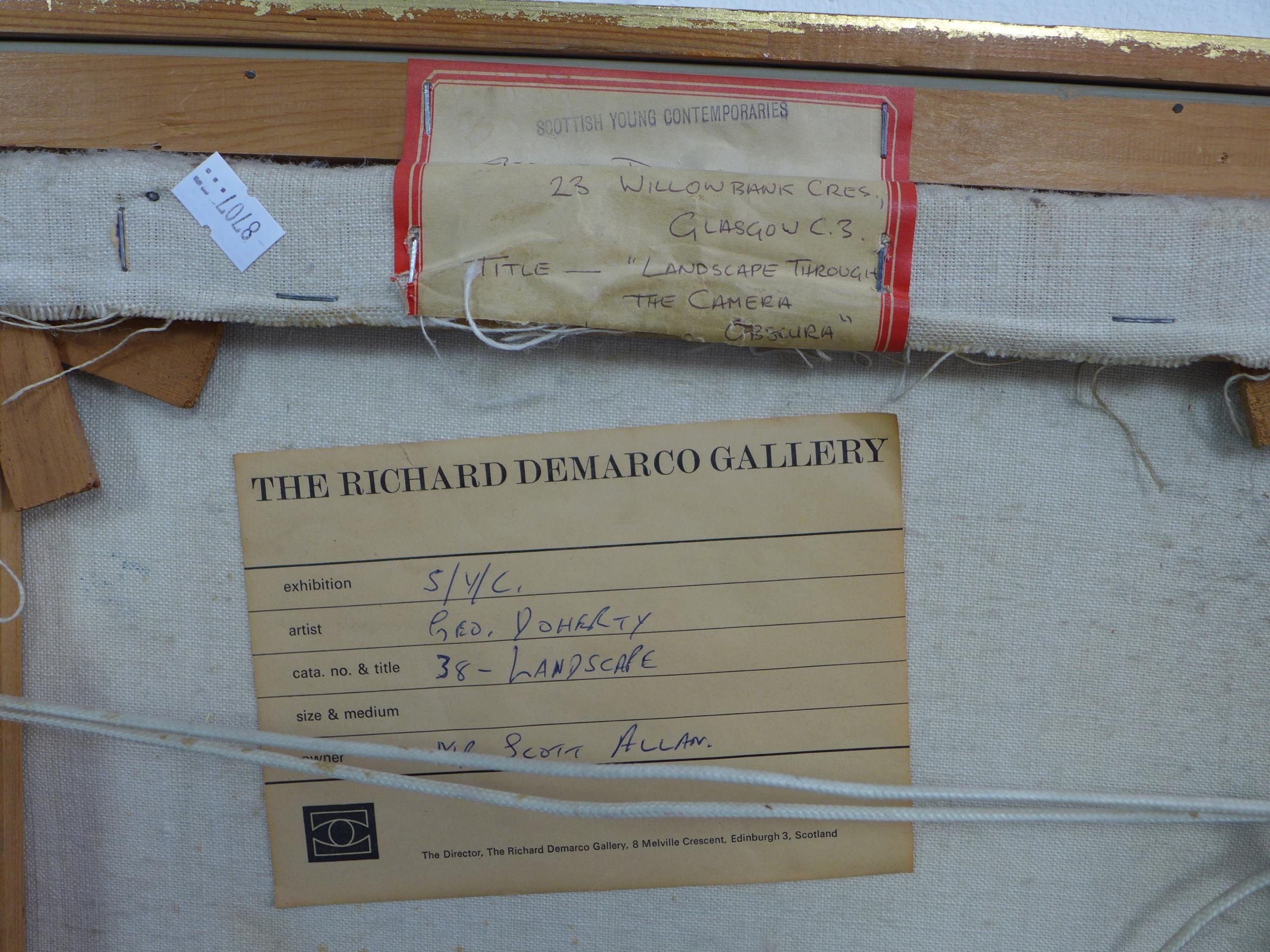 George Docherty | LANDSCAPE THROUGH THE CAMERA OBSCURA | MutualArt