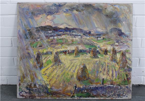 David Macbeth Sutherland | unframed oil on board | MutualArt