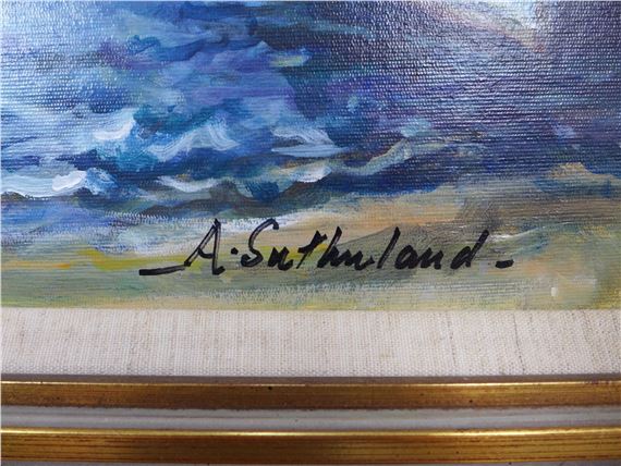 Alan Sutherland | Untitled Harbour Scene | MutualArt