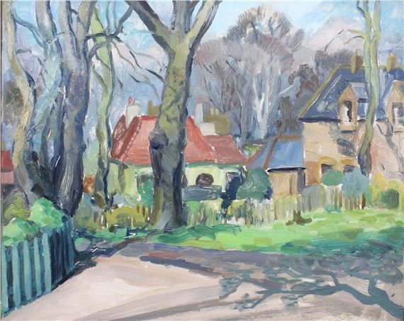 Nigel McIsaac | SPRING LANDSCAPE - DIRELTON (49) | MutualArt