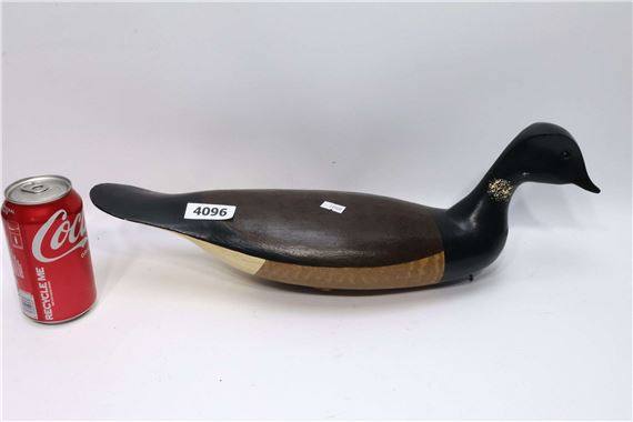 Robert Arthur | Daley Hollow Brant Decoy with Butterfly Weight | MutualArt