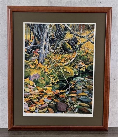 Monte Dolack | Monte Dolack Montana Streamside Signed Print | MutualArt