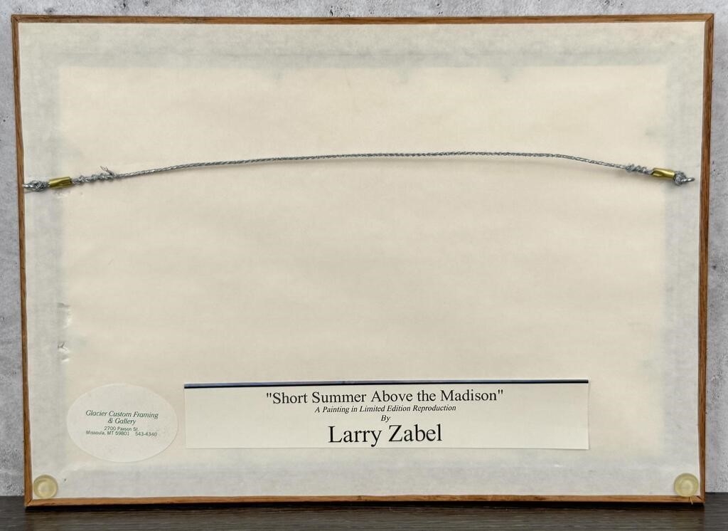 Larry Zabel | Larry Zabel Short Summer Above the Madison Print | MutualArt