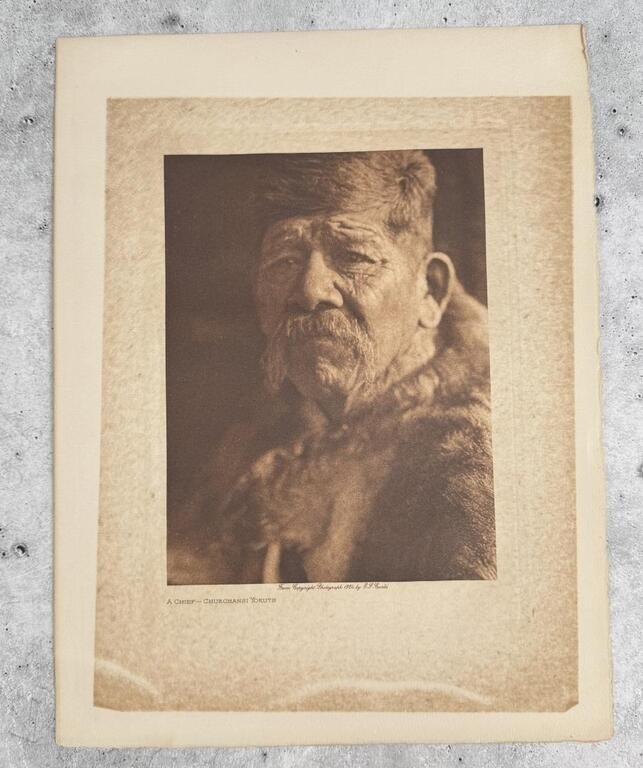 Edward S. Curtis | Edward Curtis Photogravure Chukchansi Yokuts (1924 ...