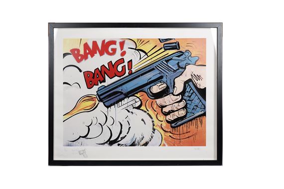 Dave White | Bang Bang | screenprint | MutualArt