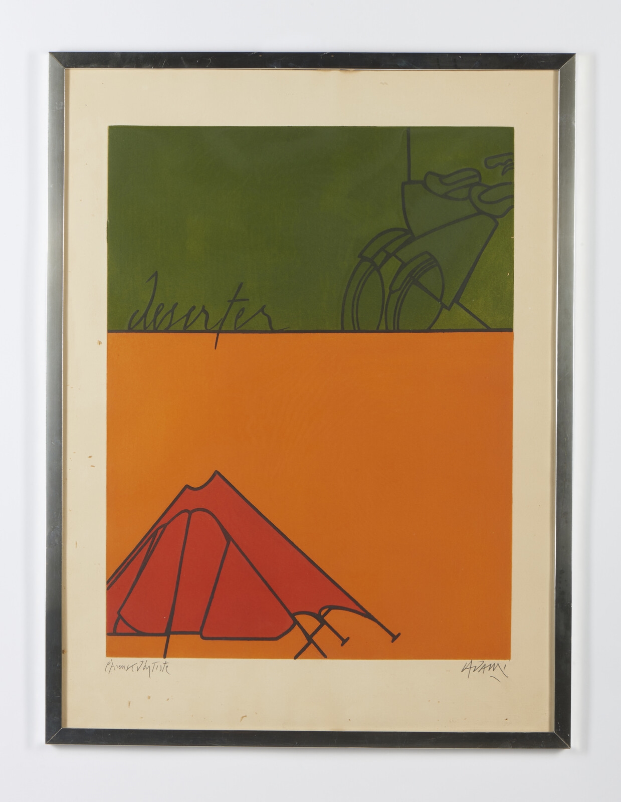 Valerio Adami | DESERTER | MutualArt