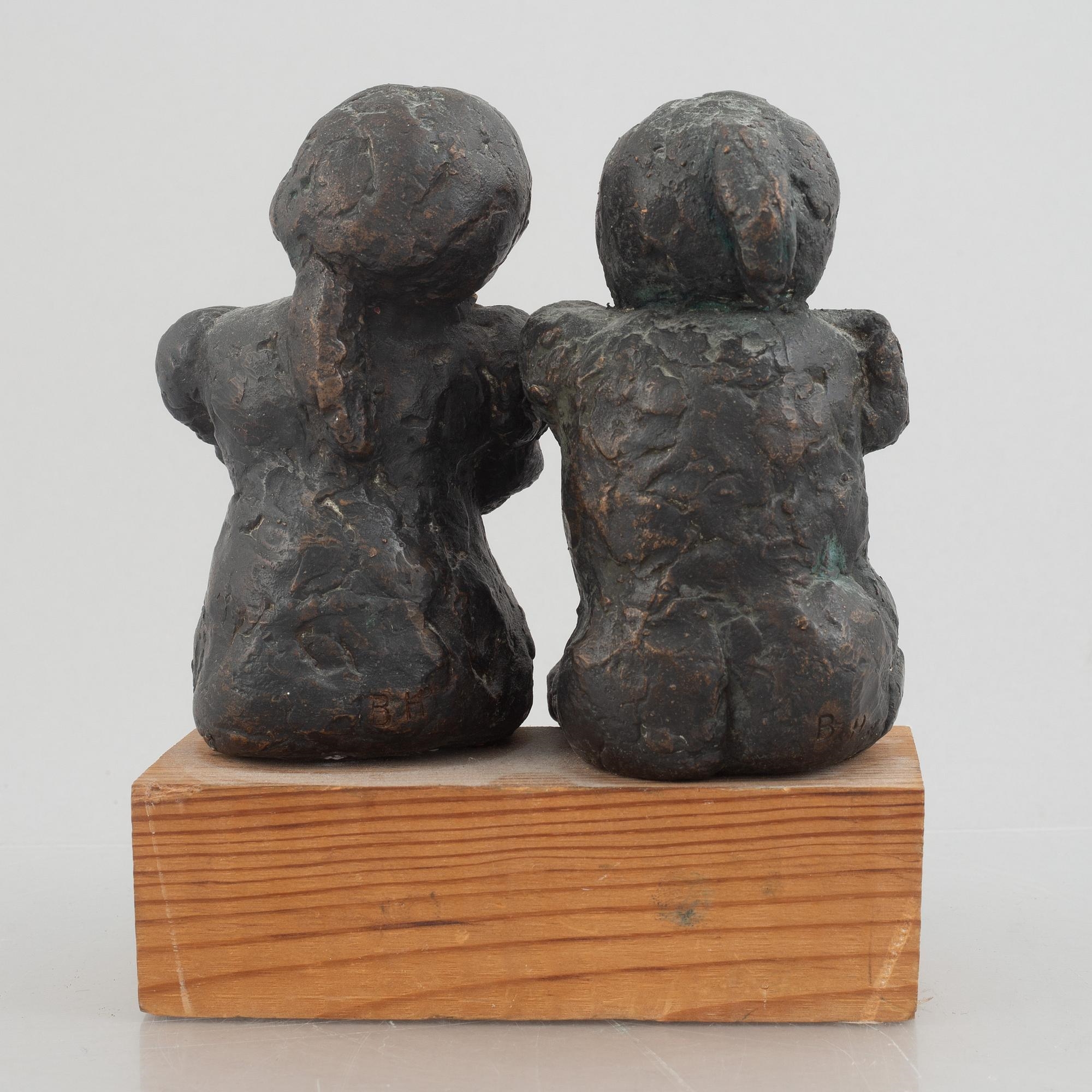 Berta Hansson | Children seated | MutualArt