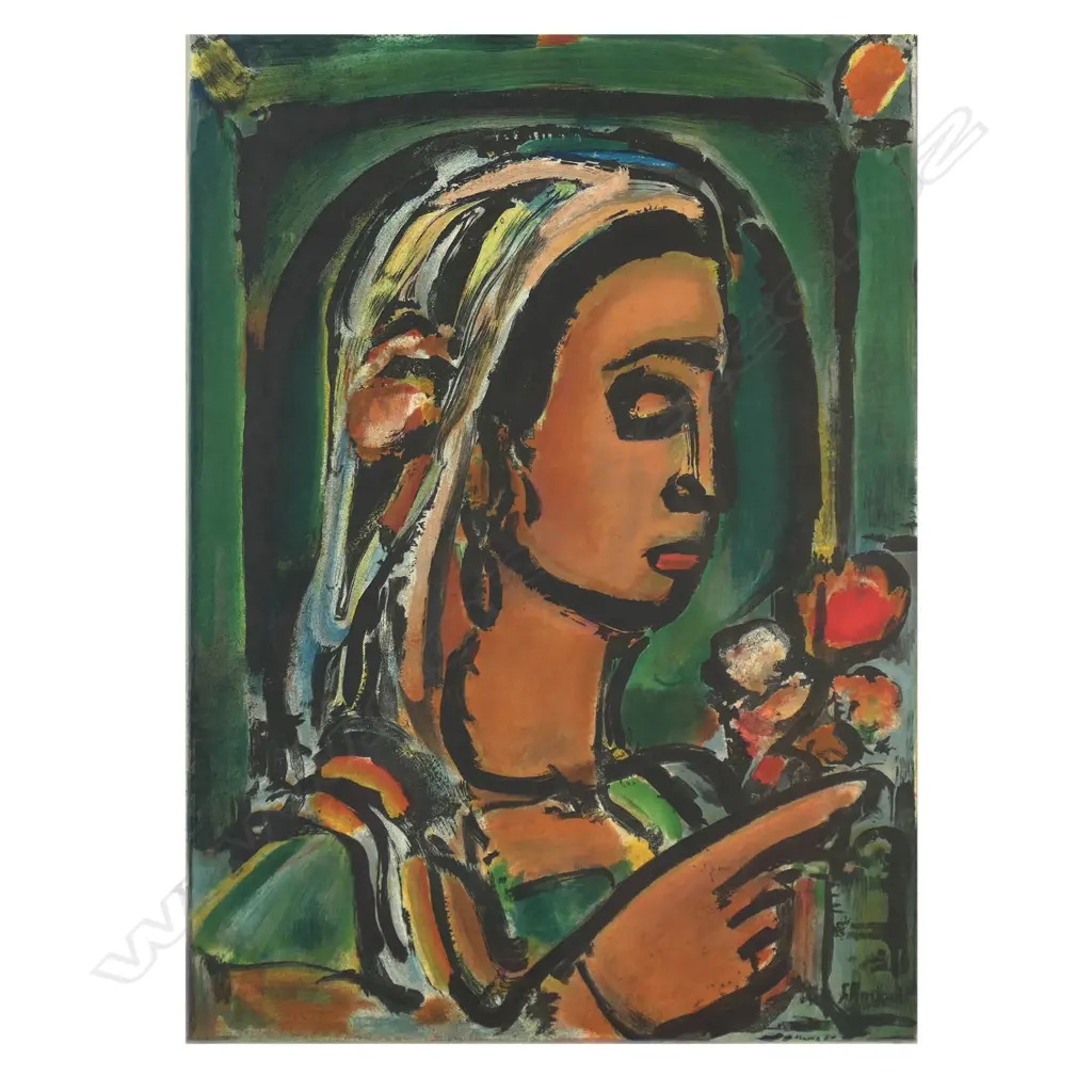 Georges Rouault | La Sybille De Cumes (Circa 1950) | MutualArt