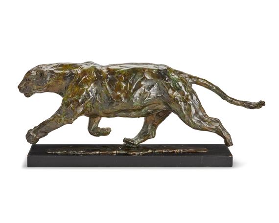 Mark Coreth | Large Loping Leopard | MutualArt