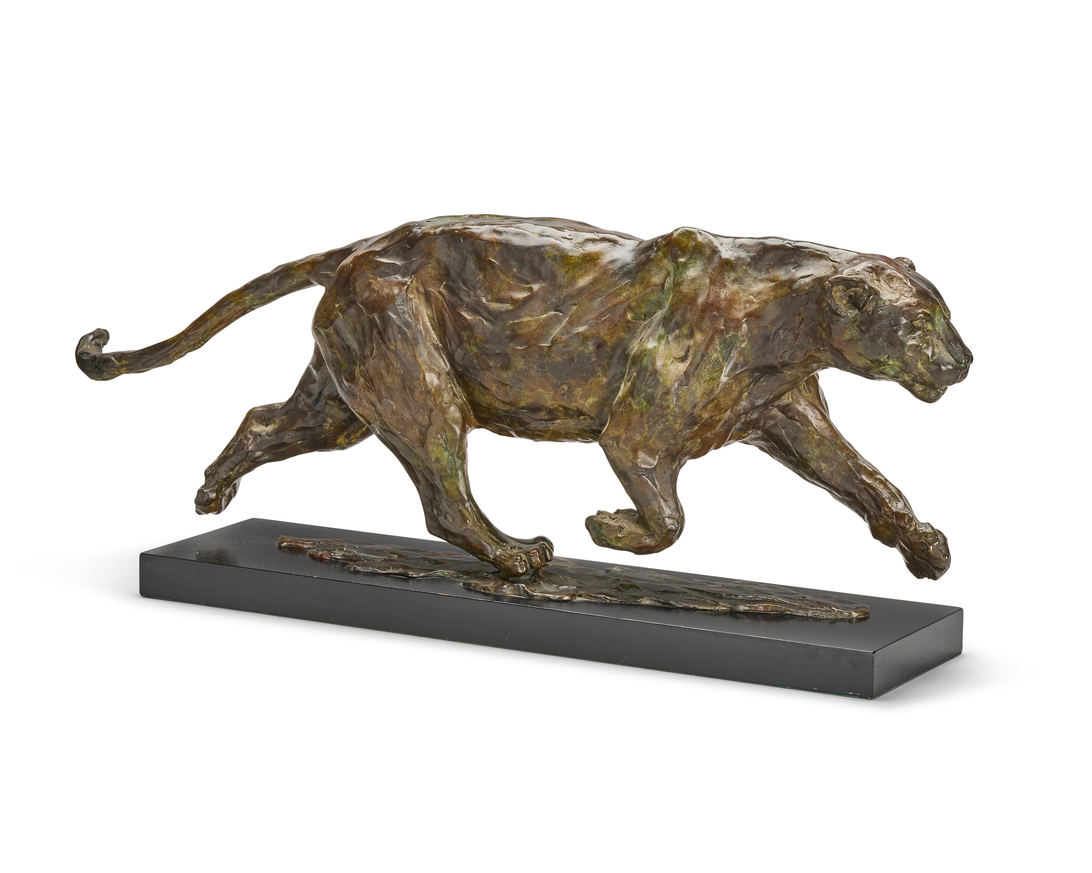 Mark Coreth | Large Loping Leopard | MutualArt