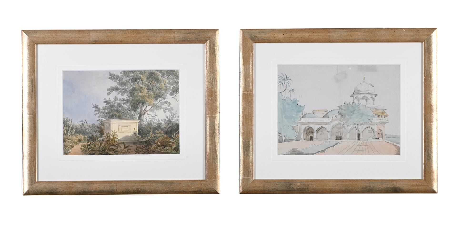 Robert Charles Goff | THREE INDIAN LANDSCAPES DEPICTING POSSIBILY THE ...