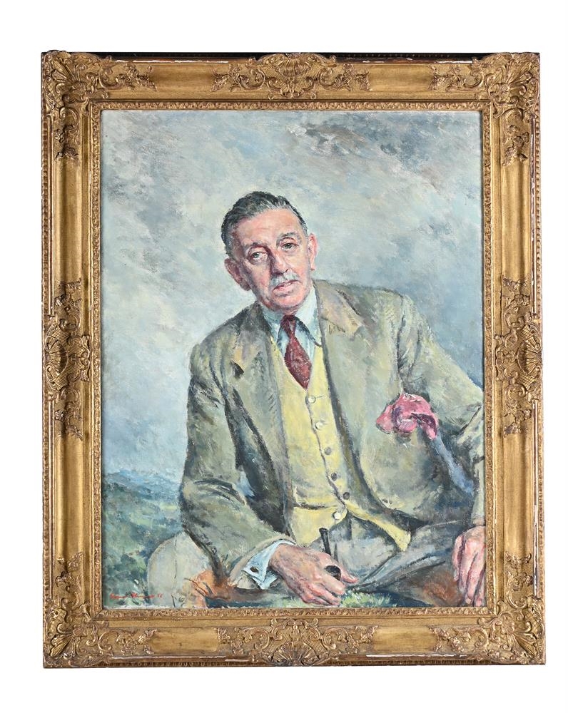 Simon Elwes | PORTRAIT OF COL. PHILIP RALPH DAVIES-COOKE (1956) | MutualArt