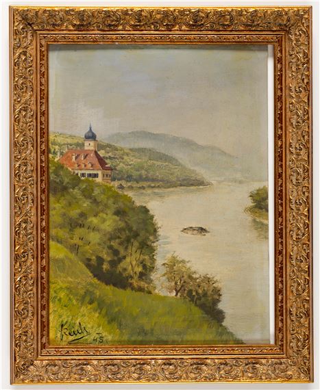 Adolf Reich | Schloss Schönbüchel in der Wachau (1945) | MutualArt