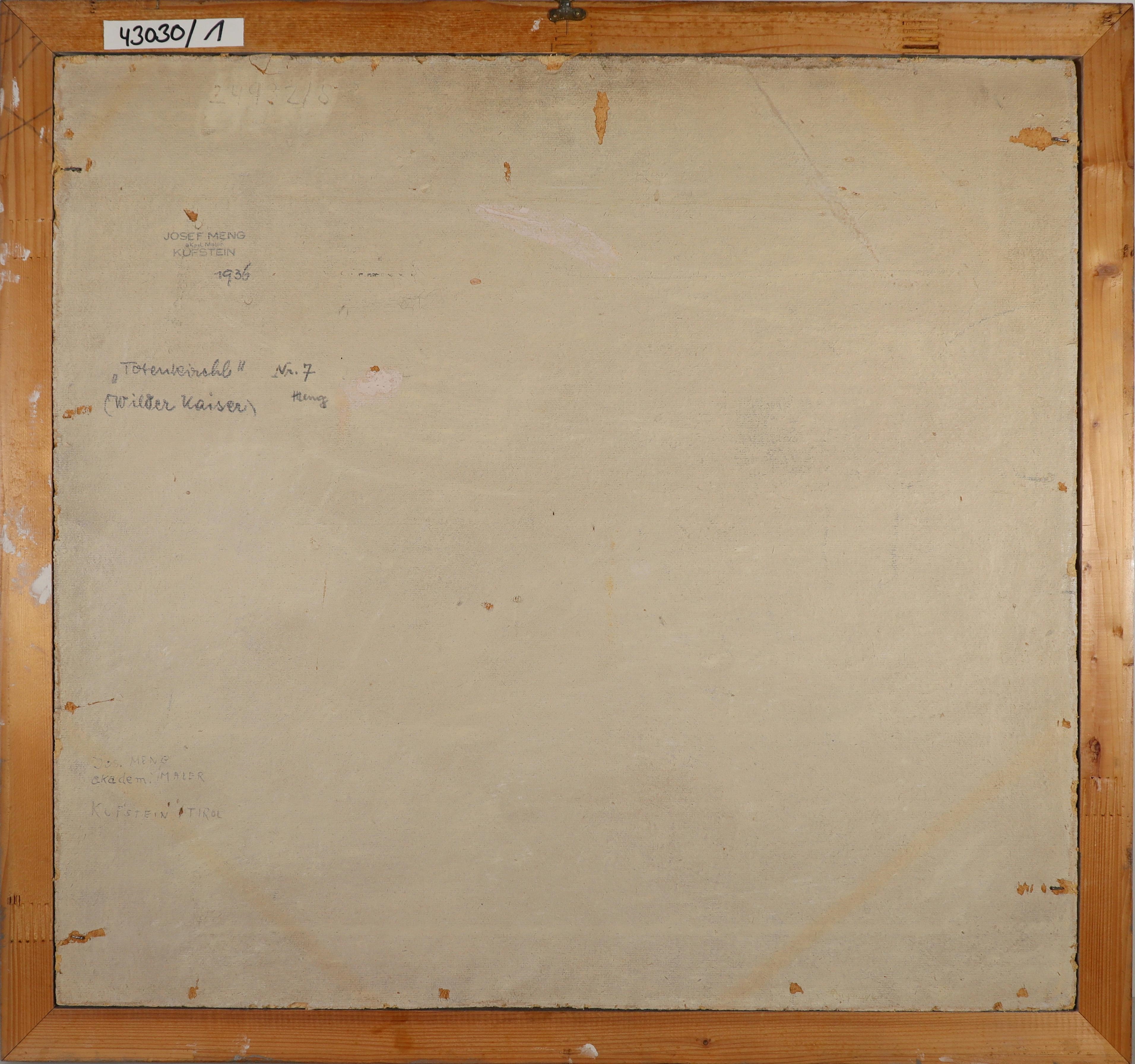 Josef Meng | Totenkirchl (Wilder Kaiser (1946) | MutualArt