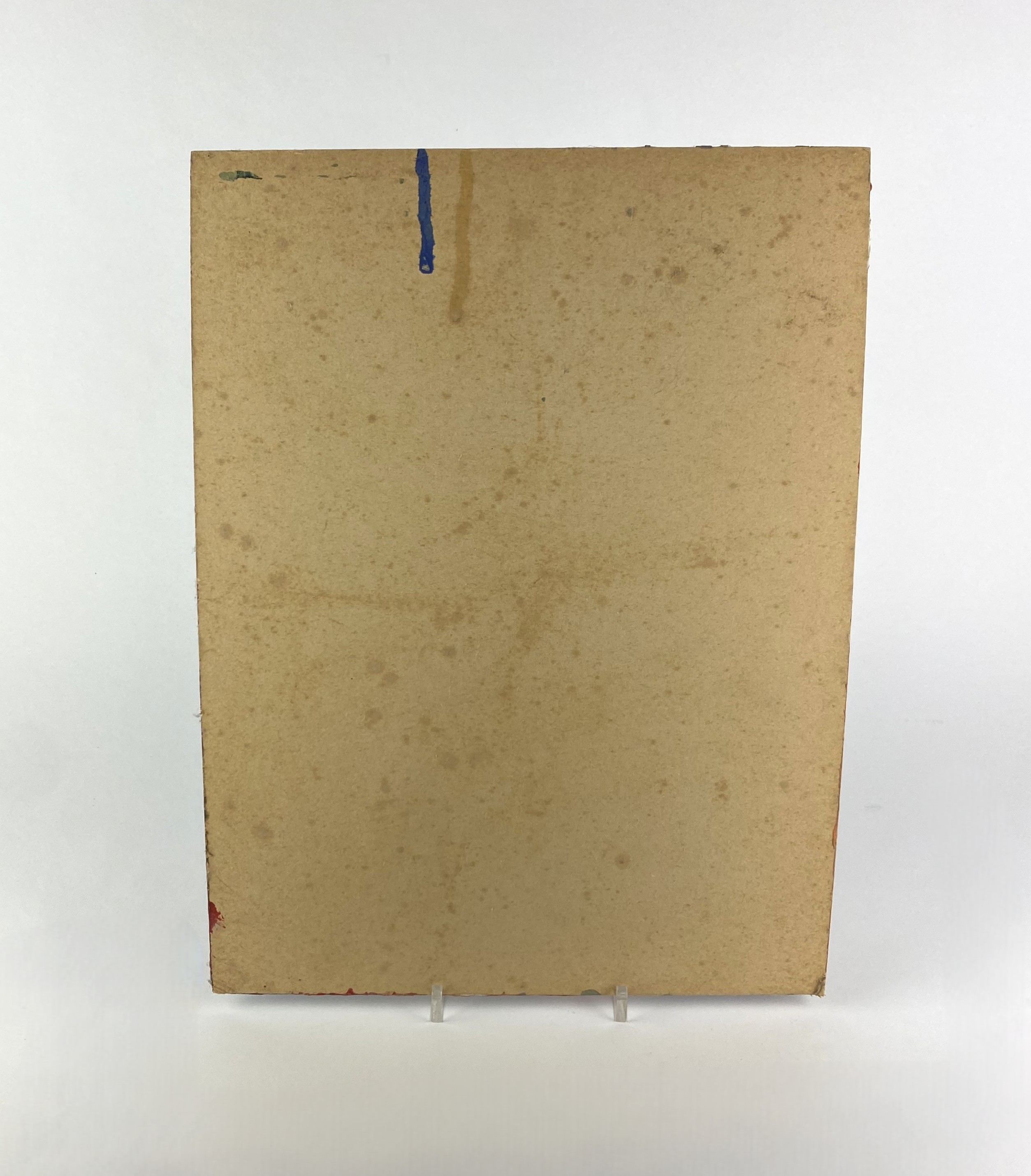 Pascal Magis | abstract in blue and orange | MutualArt