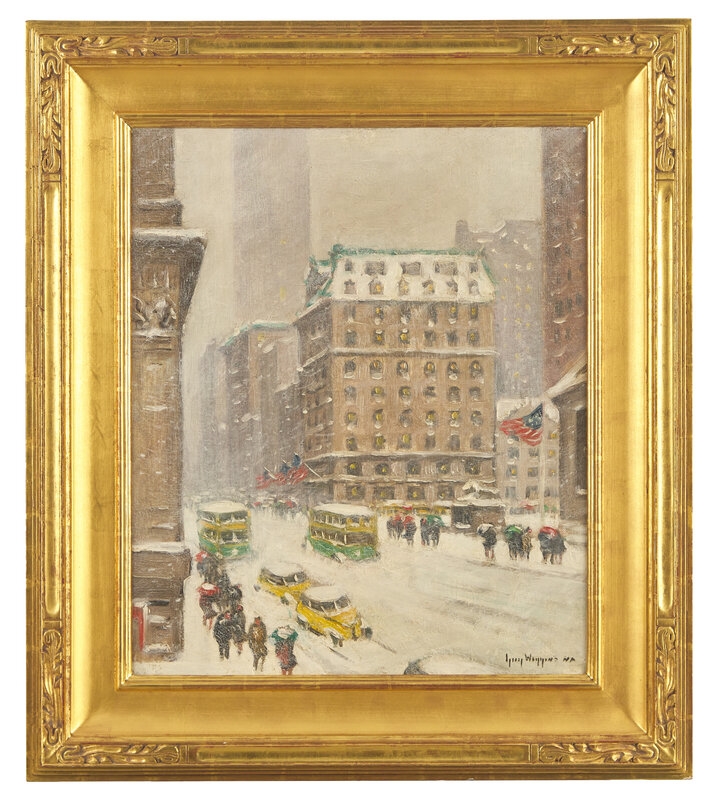 Guy Carleton Wiggins | 5th Avenue from 42nd Street (New York Public ...