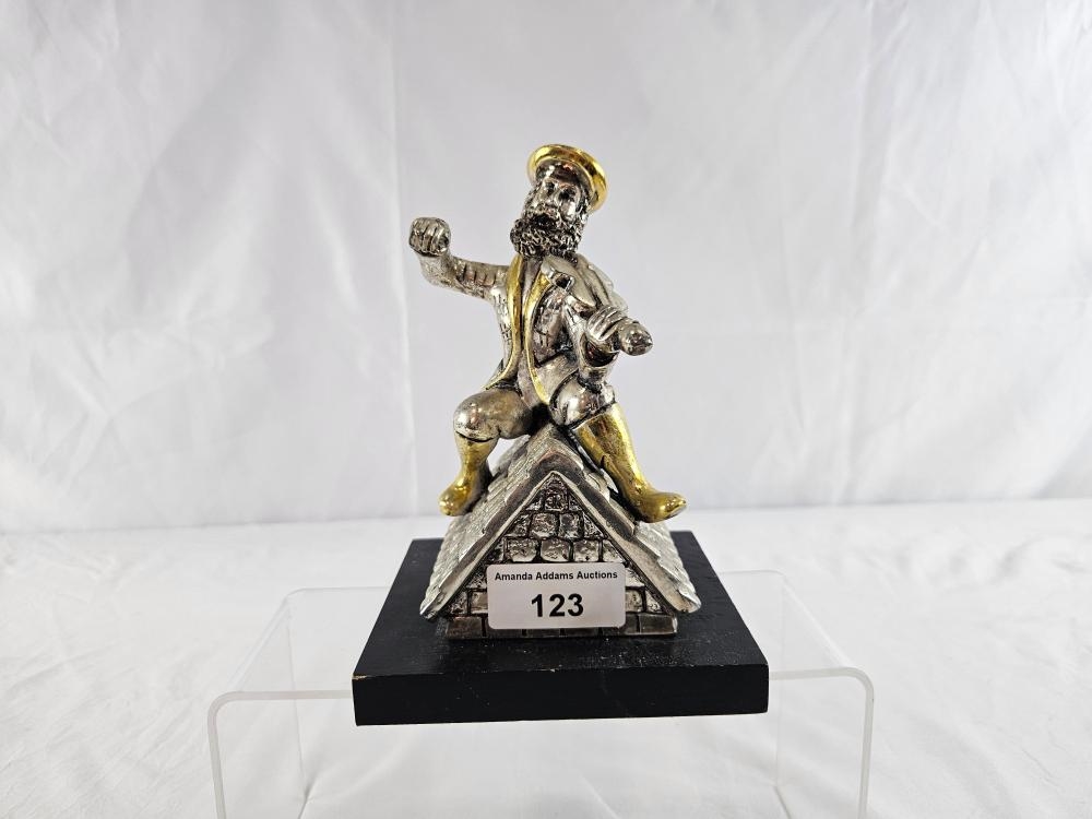 Frank Meisler | Sterling silver Fiddler on the Roof probably Frank ...