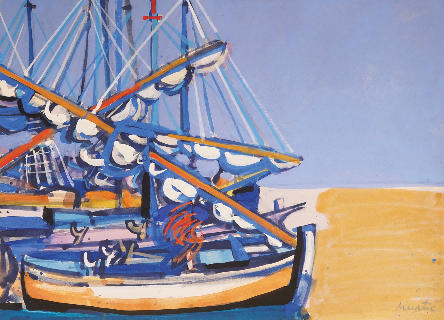 Edo Murtic | Brodovi | MutualArt