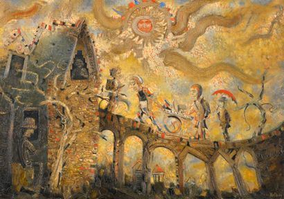 Claude Verlinde | The procession | MutualArt