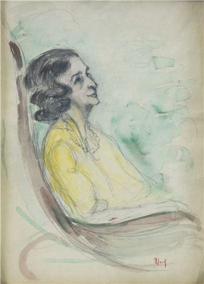 Iosif Rosenblut | Actrice Maria Filotti's Portrait | MutualArt