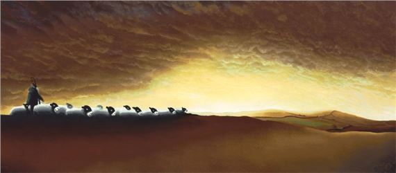 Mackenzie Thorpe | Through Till Dawn | MutualArt