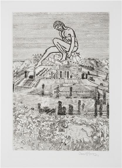 Anthony Gross | Plate 1 and 2, from Sixte Idyllia of Theocritus ...