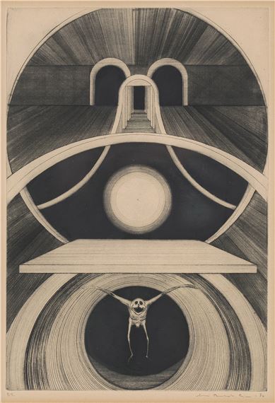 Arne Bendik Sjur | Flyvebilde I (1970) | MutualArt