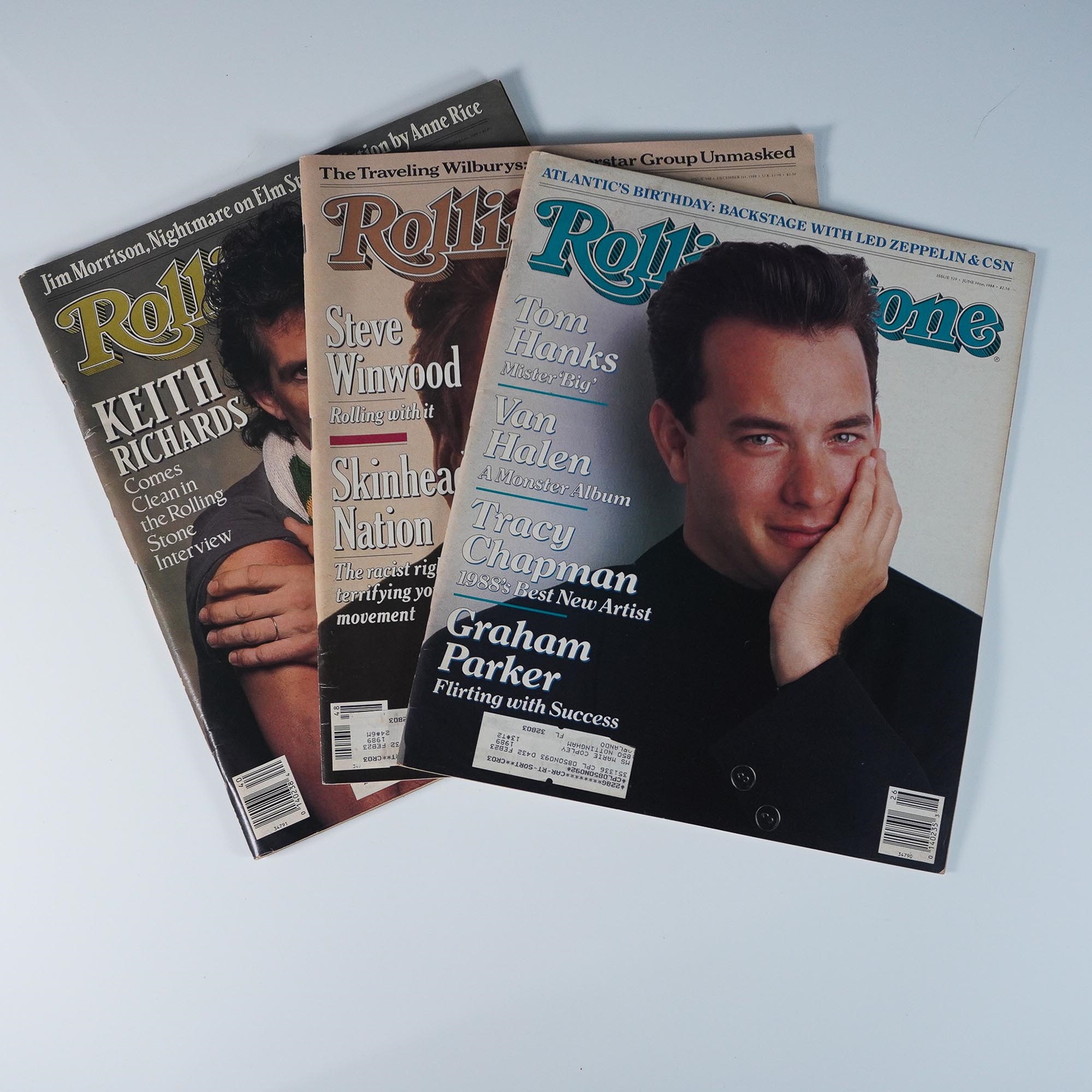 Keith Richards | 11pc Vintage Rolling Stone Magazines, Music & Pop ...
