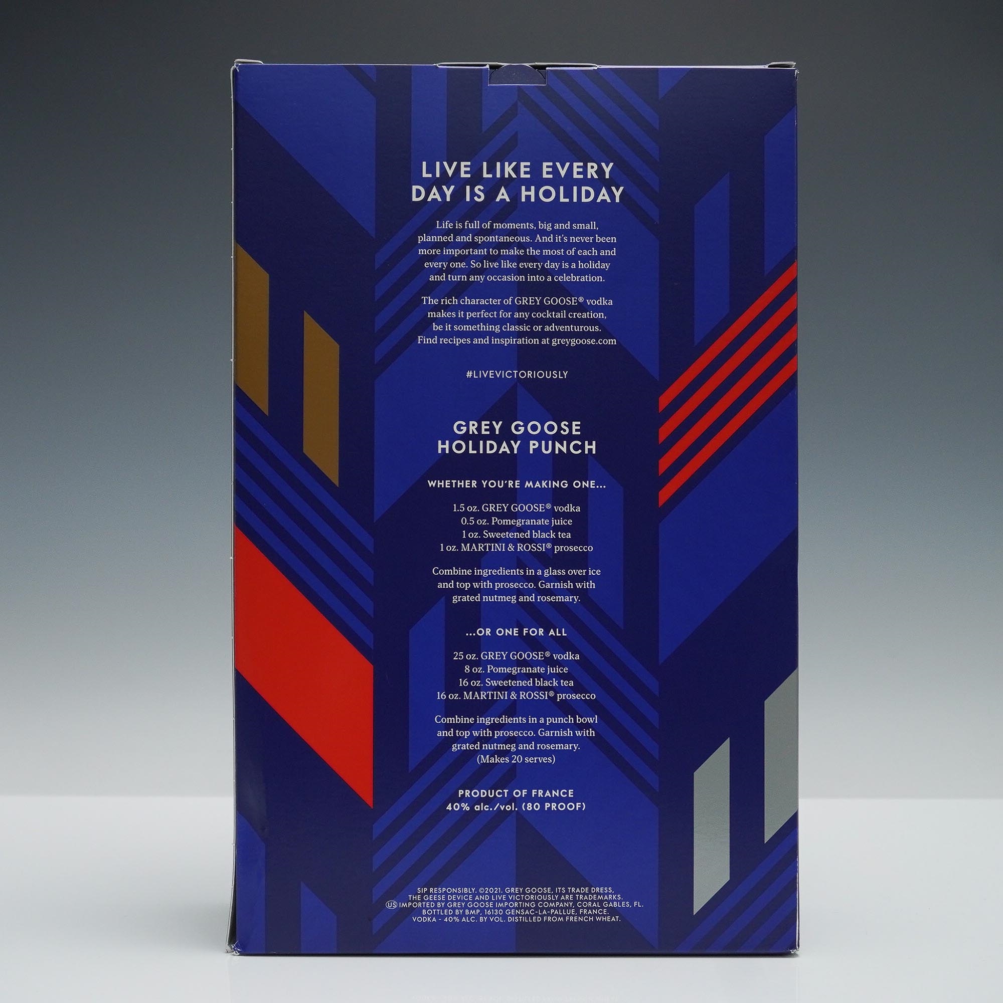 Punch | Grey Goose Vodka Special Edition Gift Set with Glasses | MutualArt