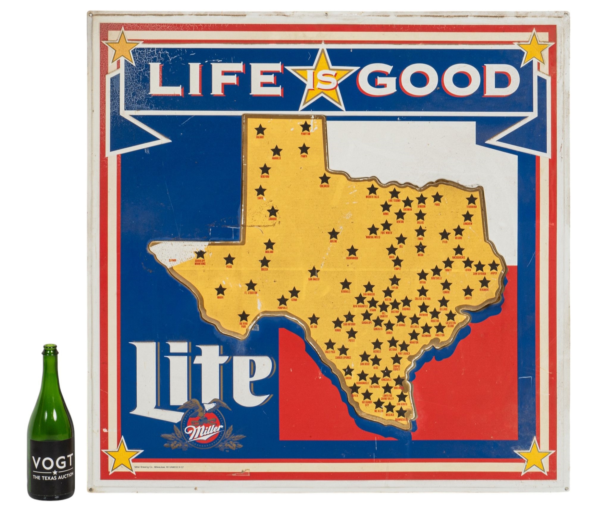 Miller | Miller Lite Texas Sign | MutualArt
