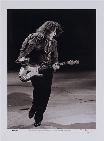 Colm Henry | Colm Henry Photoprint of Rory Gallagher | MutualArt