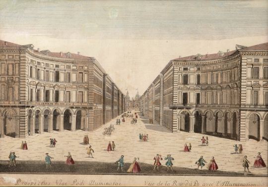 De la Rue | Straßenansicht von Turin (18) | MutualArt