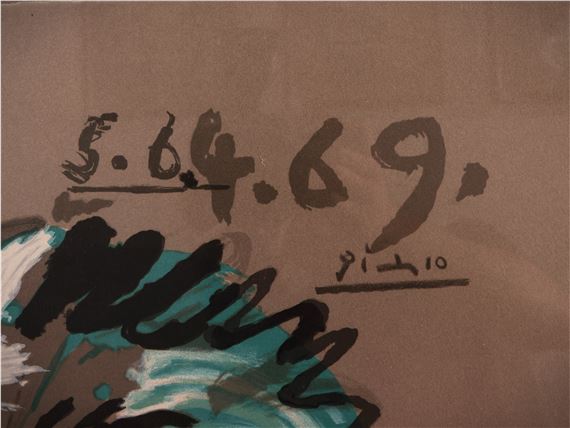 Pablo Picasso | Imaginary portrait 1969 (1969) | MutualArt