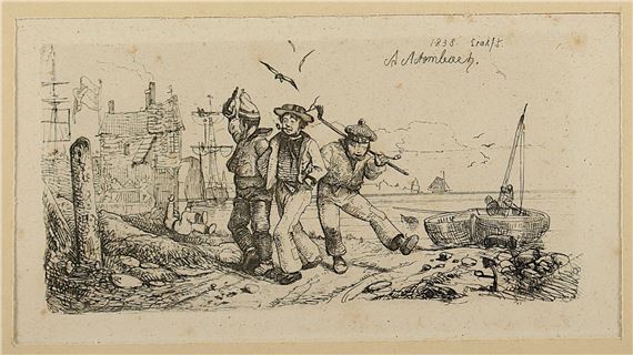 Andreas Achenbach | Achenbach, Andreas (1815-1910), Landgang, R | MutualArt
