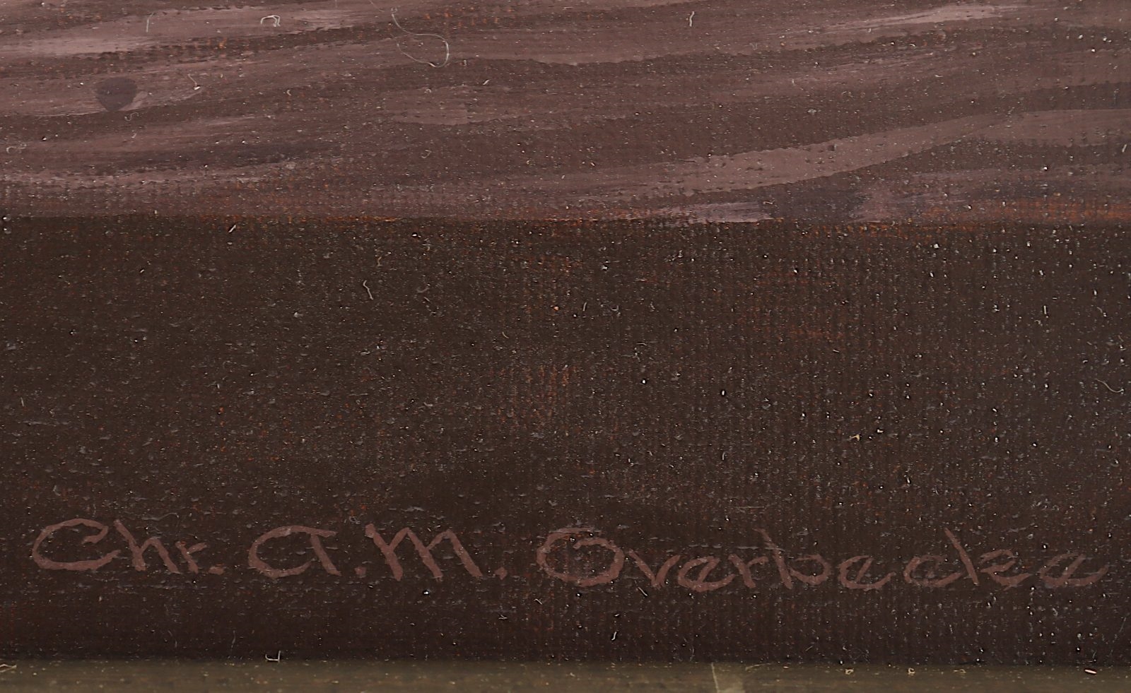 Chris A.M. Overbeeke | Stilleben mit roten Pflaumen | MutualArt