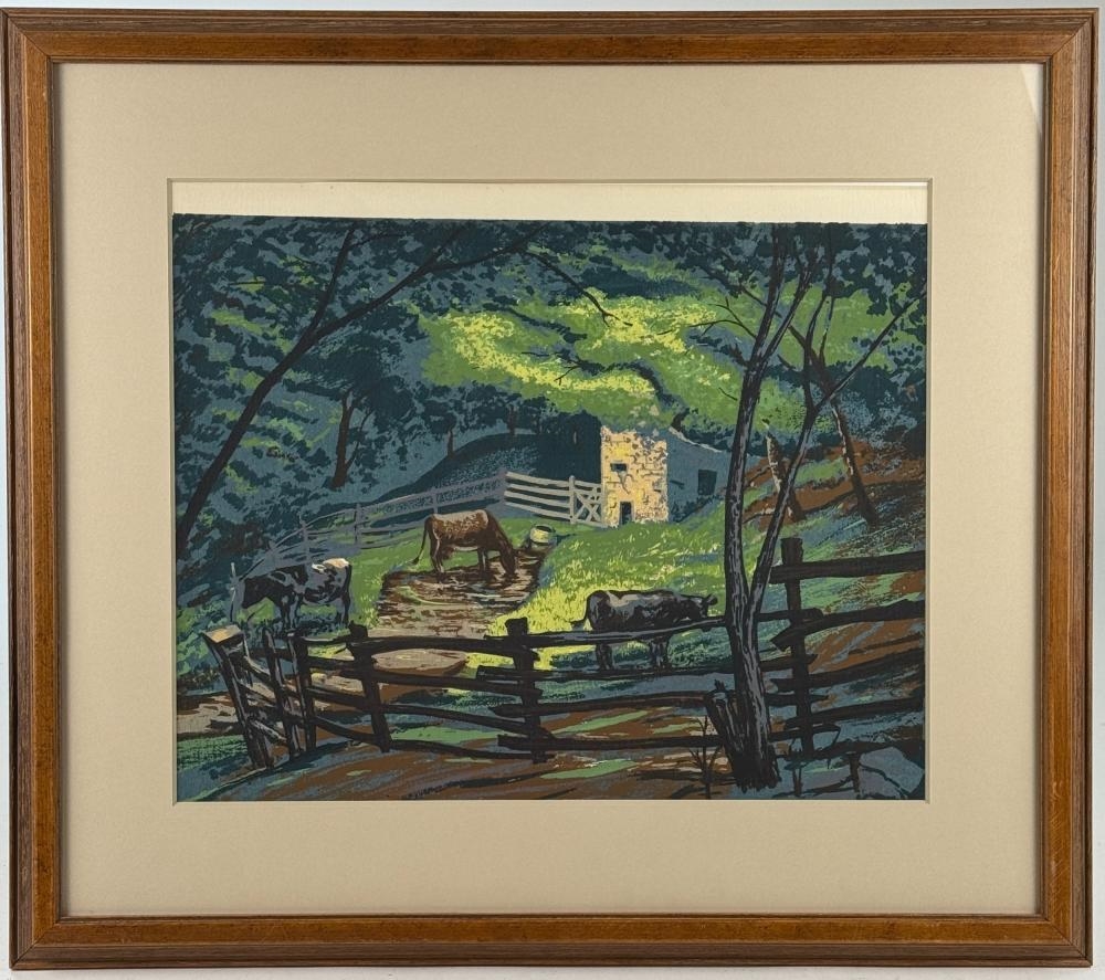Harry Shokler | Three Serigraphs by Harry Shokler | MutualArt